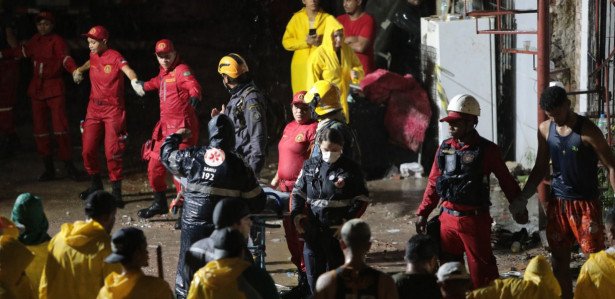 Sobe para 9 o número de mortos em desabamento de prédio no Janga em