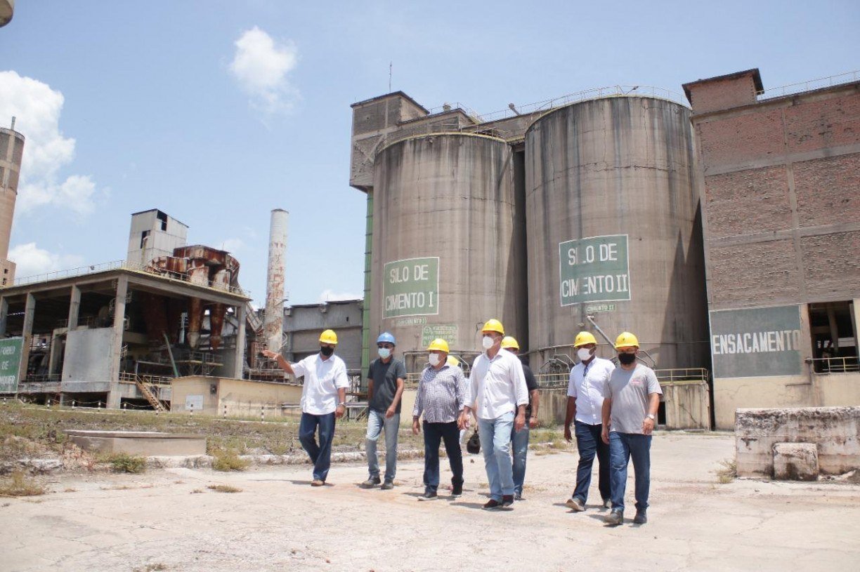 Prefeito Confirma Reabertura De Fábrica De Cimentos Nassau Do Grupo João Santos Empresa Prevê